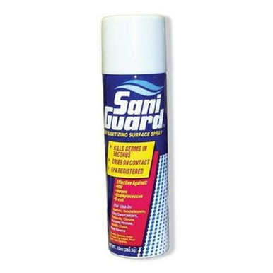 Buy 10 OZ Saniguard Dry On Contact Surface and Room Sanitizer, Case of ...