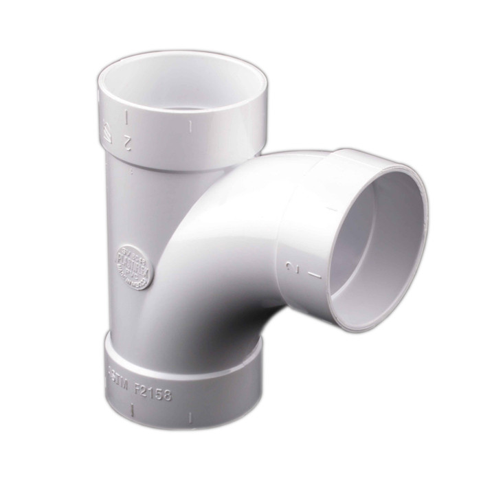 Buy Central Vacuum 90 Sweeptee Fitting from Canada at McHardyVac.com