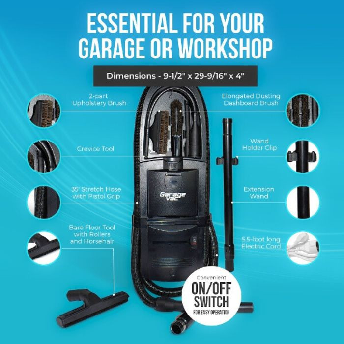 Buy Garage Vacuum by InterVac from Canada at McHardyVac.com