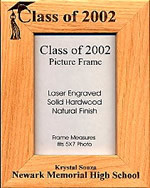 Personalized Wood Graduation Frame