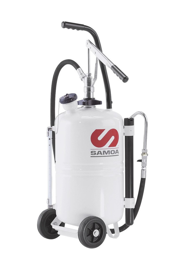 SAMOA Self Contained 25 Litre Hand Operated Mobile Lubricant Dispenser