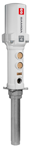 SAMOA Pumpmaster 4, 5:1 Ratio Air Operated High Volume Oil Pump (Stub Type)