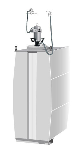 SAMOA Pumpmaster 45, 10:1 Ratio Oil Pump Installation Kit for Tanks