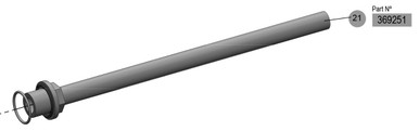 Polyamide Flexible Outlet for use with FV50 Fluid Gun