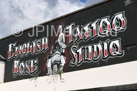 39400401-Nathan Murdoch street art in Lincoln Road, Peterborough ...