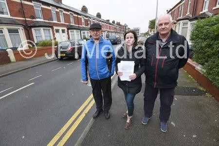 38408761-Kevan Whitehead, Nicole Renehan and Paul Derbyshire with the ...