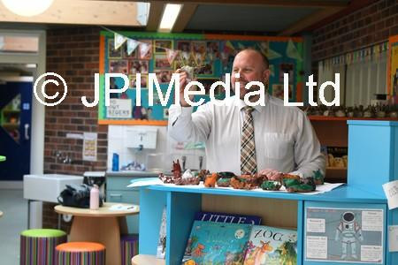 39359944-Photo Neil Cross; Headteacher Chris Upton has written a book ...