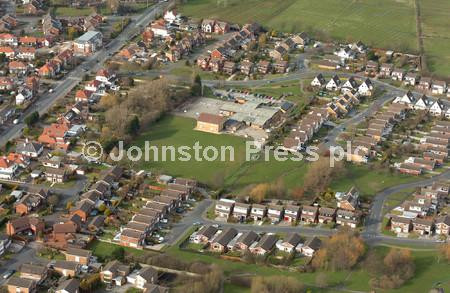 20083030-Fylde by Air March 2011. Carleton, with Carleton Green Primary ...