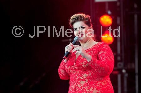 38715609-Photo: David Hurst Jodie Prenger at Lytham Proms - National ...