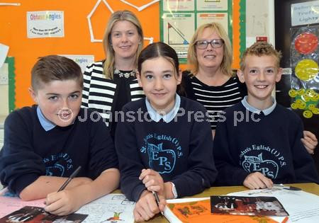 34908258-P7 pupils at St John s Primary School, Eglish, Annaghmore ...