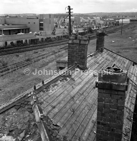20241490-Former railway station at Grangemouth, virtually derelict in ...