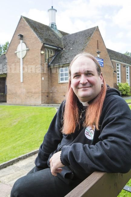 39574961-Reverend Robb Sutherland, vicar of Mixenden and Illingworth ...