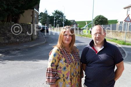 39099146-Joanne and Andrew Hewson, want speed control measures to be ...