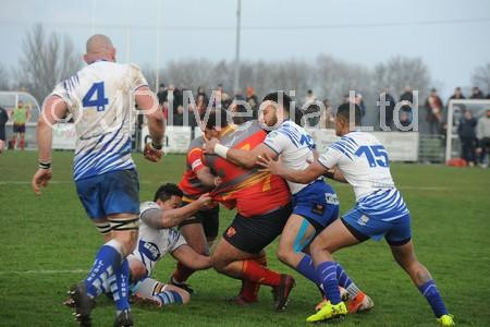 38505466-Rugby action from Boro v Peterborough Lions at PRUFC, Fengate ...