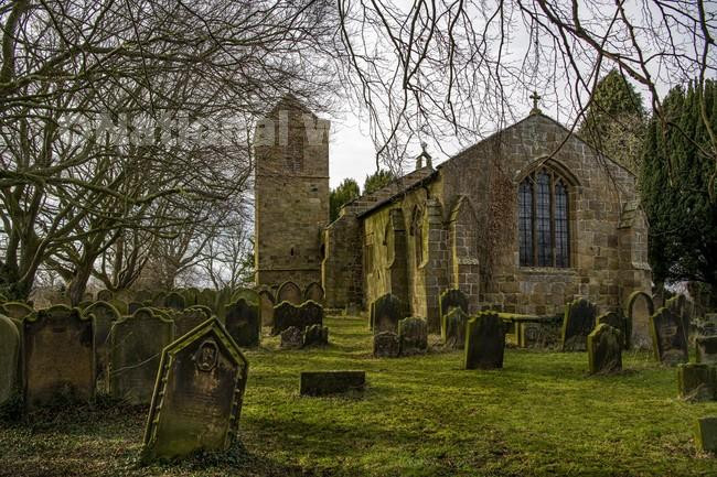 39656550-Whorlton Old Church in the abandoned village of Whorlton very ...