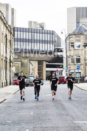 38910683-Friends doing a running challenge for Andy s Man Club, from ...