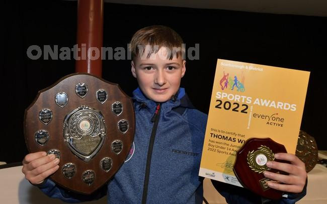 39677739-Sports Awards . . Wiinner Thomas Whitehead pic Richard Ponter ...