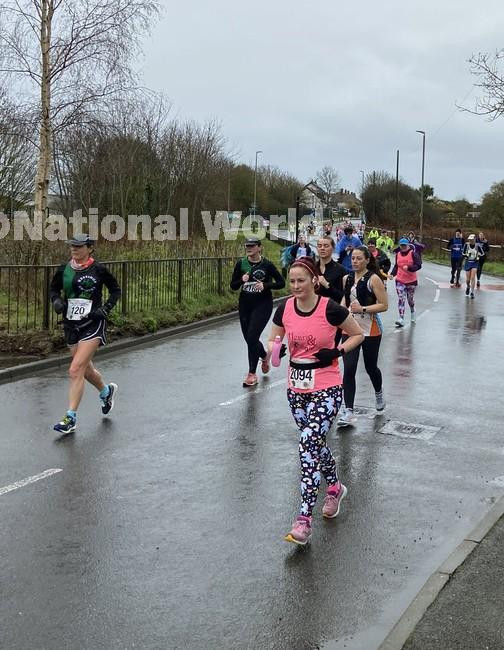 39687175-Hastings Half Marathon 2023. Harley Shute Road. Photo by Frank ...
