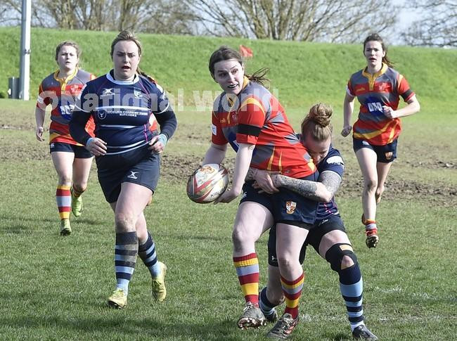 39691147-Ladies rugby action from PRUFC v Bedford at Fengate - National ...