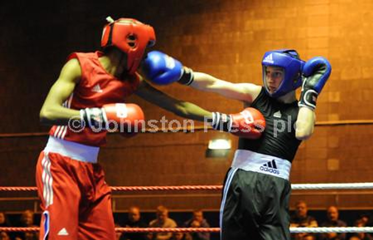 24129818-Picture by JANE BARLOW. 29th March 2013. The amateur boxing ...