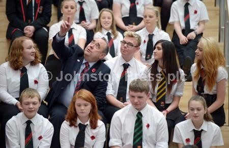 26203324-PIC PHIL WILKINSON. TSPL JOHNSTON PRESS LASSWADE HIGH SCHOOL ...