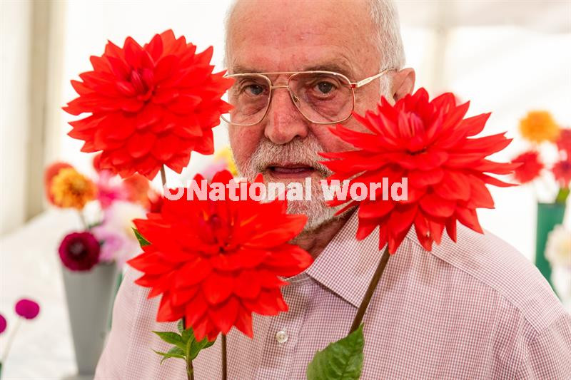 39857035-Penistone Agricultural Show 2023. Pictured National show judge ...