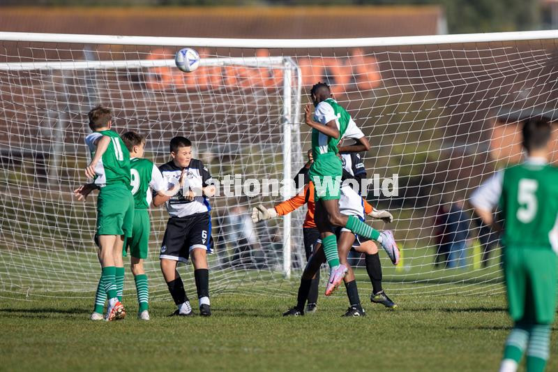 39880041-Fleur De Lys U14's (White) V Moneyfields U14's (Green) in the ...