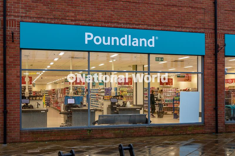 39904688-The newly located Poundland store, occupying the site formerly ...