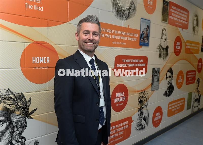 39920251-Wingfield Academy head teacher Phil Davis. YPN-240122 ...