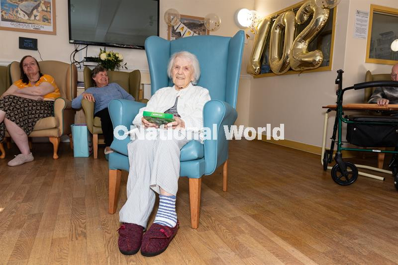 39934108-Resident Alice Broadbelt has turned 102 at the Douglas Bank ...