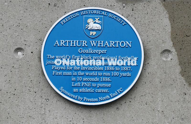 39948851-LANCS POST - PRESTON - 03-04-24 A blue plaque in celebration ...