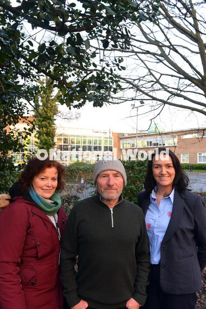 40429133-STTAG campaigners Cllr Karen Myers, Colin Porter and Cllr ...