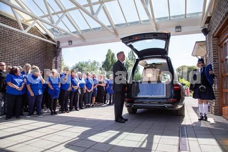 39542999-Gary Smy funeral at Portchester Crematorium, Potchester on ...