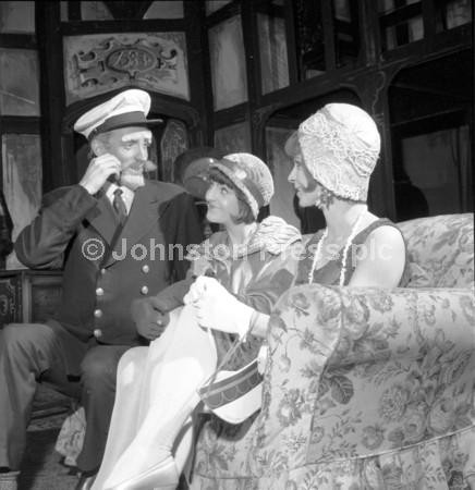 23440976-Ken Longden, Stella Longden and Marian Winton in the Byre ...