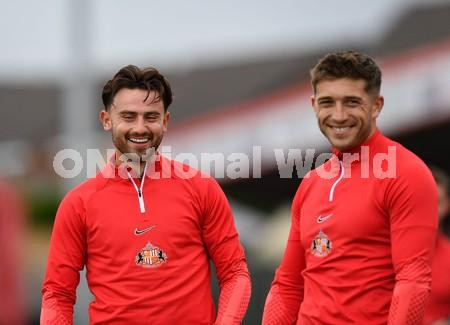 39519705-Warm up. Asfc 1-1 Safc Pre season 23-07-2022. Picture by Frank ...