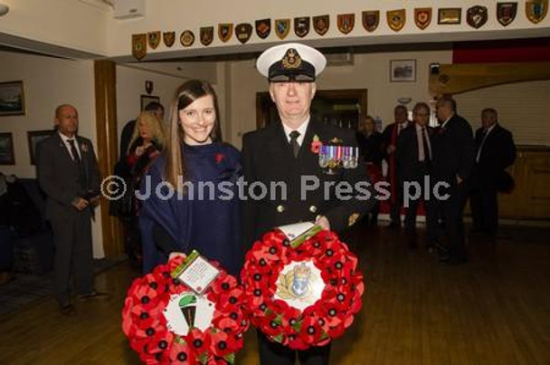 37663064-W. O. Nigel Kane pictured with his daughter Charlotte and the ...