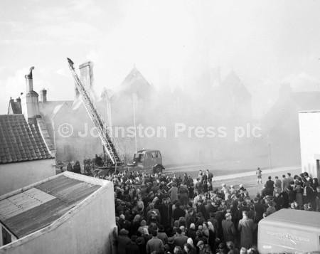 20923443-Fire at Tranent Primary School East Lothian, February 1958 ...