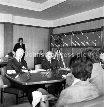 20240739-General manager Fraser Cook and Dallas Mackenzie hold a press ...
