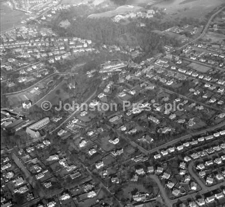 20242324-Aerial of the Colinton area of Edinburgh, March 1976 ...