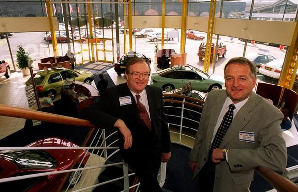 39569678-Ian McAllister, the Chairman of the Ford Motor Company, with ...