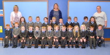 36902364-The new P1 intake at Bleary Primary School pictured with ...