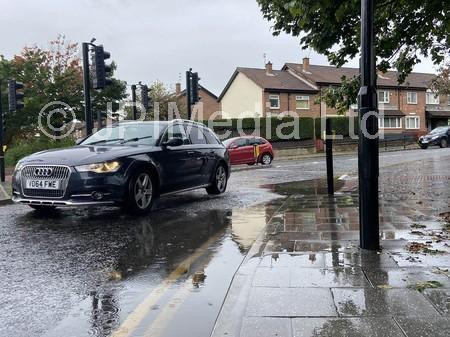 39148158-Junction of the A1018 and A183. Picture by FRANK REID ...