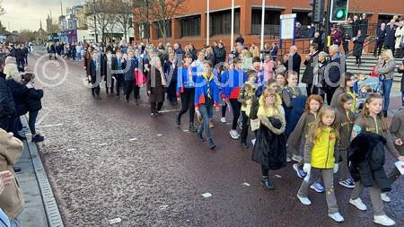 39255259-The March Pass the Civic Centre, Hartlepool. . Picture by ...
