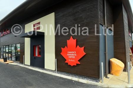 39065649-Tim Hortons fast food restaurant is due to open at the ...
