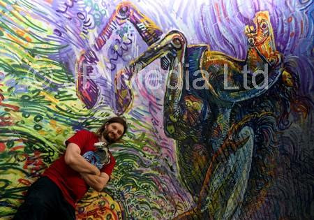 38450044-Pic Lisa Ferguson 25 07 2019 Colinton Tunnel Mural project ...