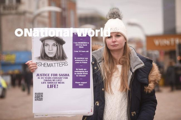 39651001-Family and friends of Sasha Marsden demonstrate in St John s ...