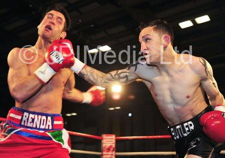 38620501-Championship boxing at the Arena Cello Renda v Danny Butler ...