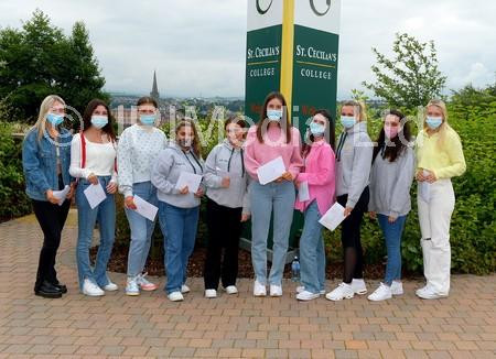 39079188-A Level students Erin McKane, Caitlin Doherty, Ellie Meehan ...