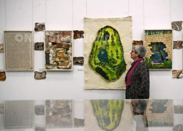 39680356-Helen Riddle s exhibition A Stitch in Time, which is running ...