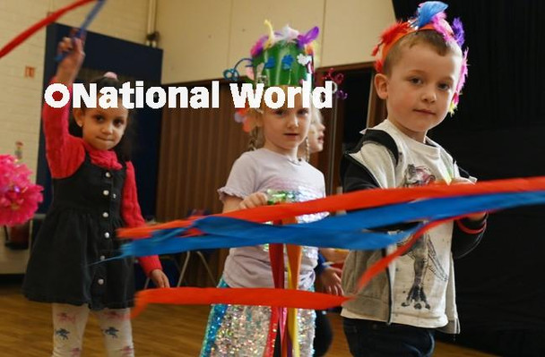 39681445-WIGAN - 2023 - CLASS ACT - Staff and pupils at Marus Bridge ...